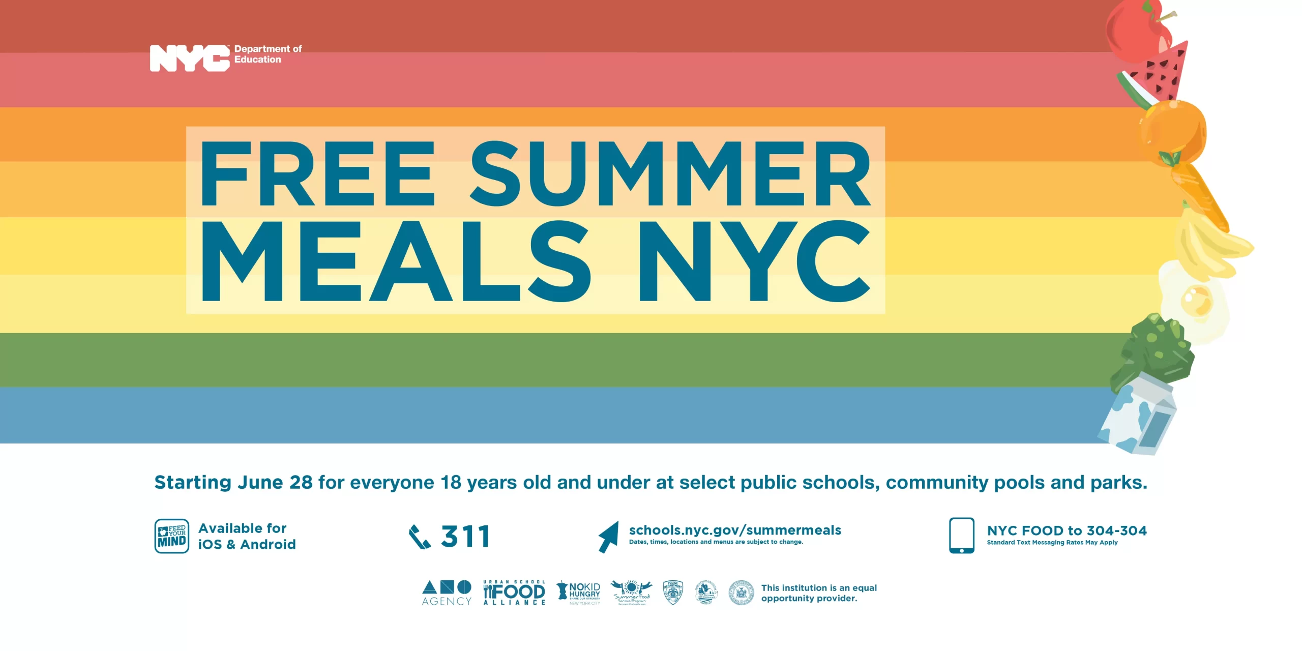 Free Summer Meals - Lower East Side Family Union